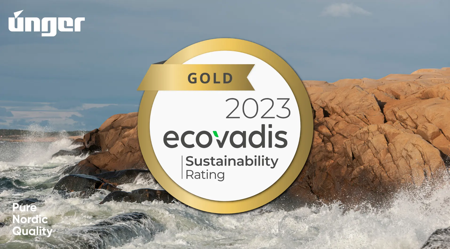Celebrating Our Gold Medal in Ecovadis Sustainability Rating 2023!